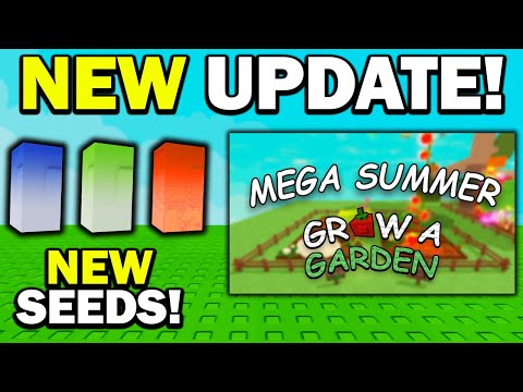 NEW SUMMER SEEDS!! (Mega Summer Harvest) in Grow a Garden ROBLOX