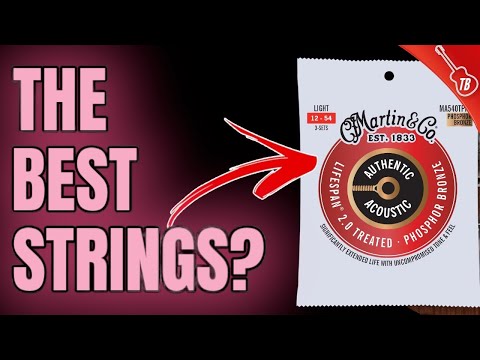 Martin Lifespan 2.0 Acoustic Guitar Strings - FULL TEST & REVIEW w/ Audio Samples