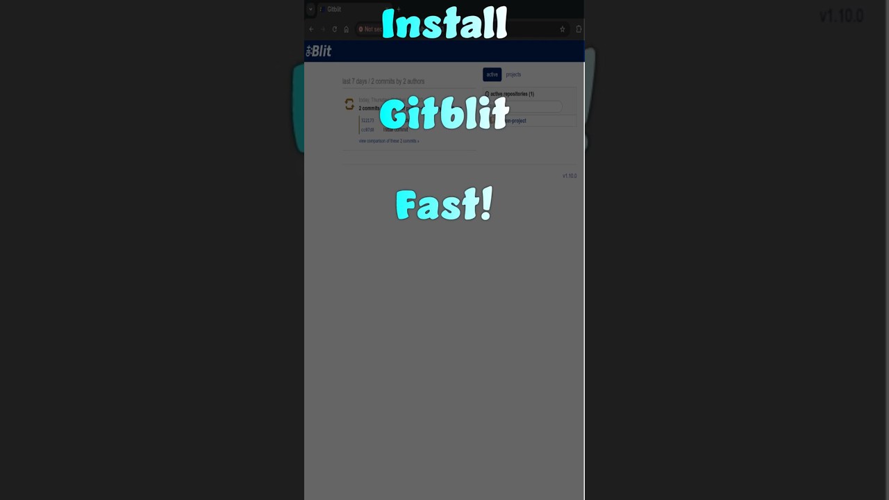Private Git Server in 60 Seconds! (Gitblit + Podman)