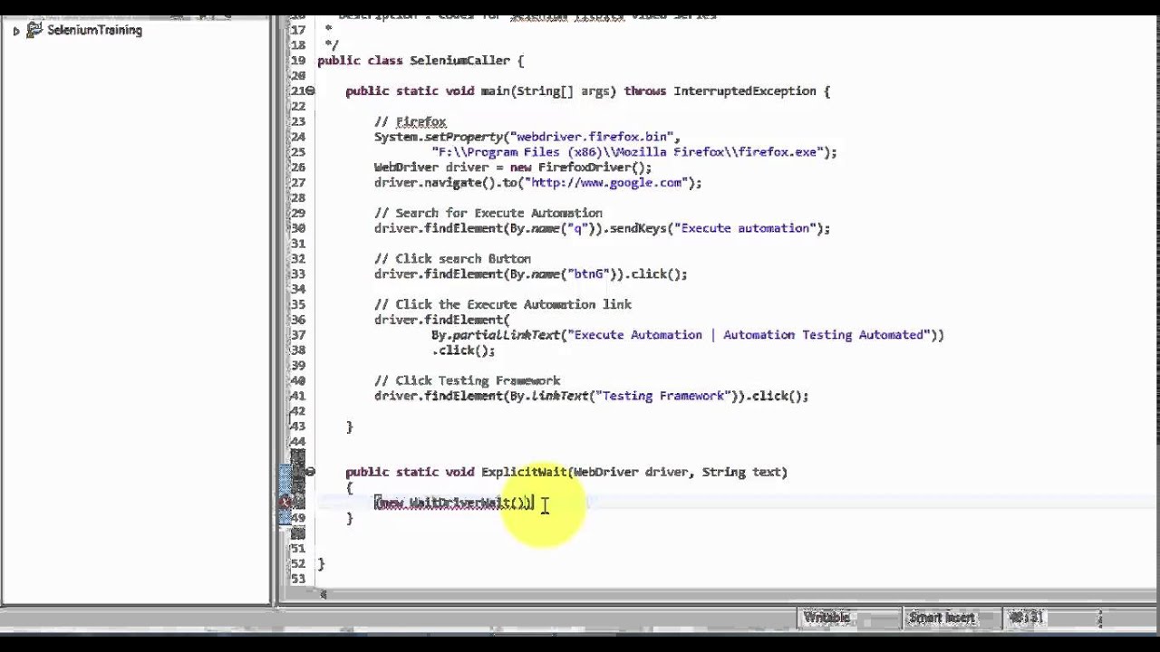 Explicit and Implicit Wait in Selenium WebDriver (Selenium Titbits Series)