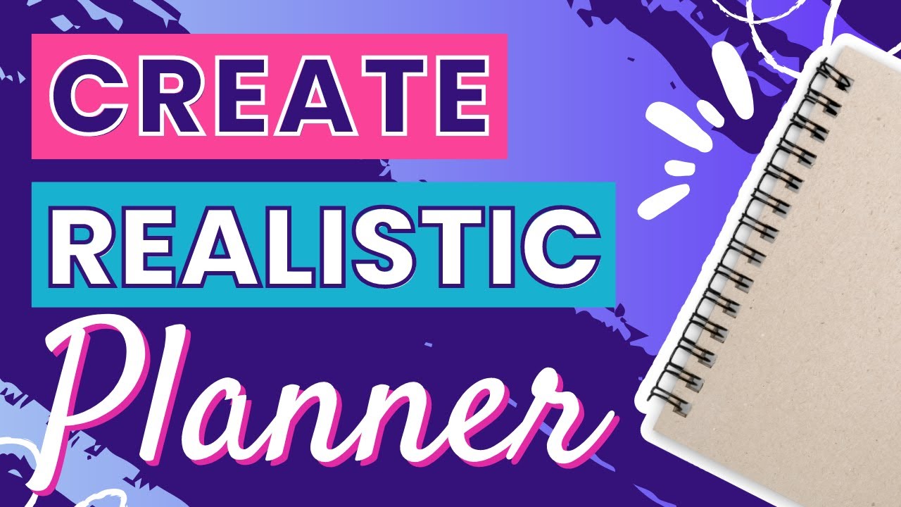 How to Create a Realistic Planner Cover in Canva - And Look Like a Pro