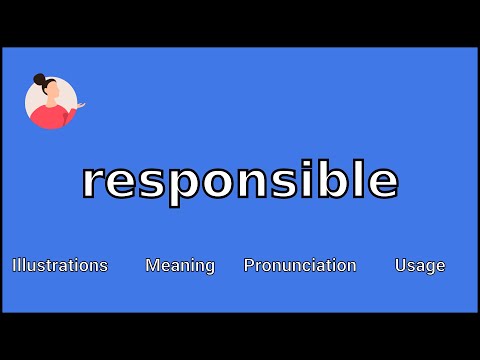 RESPONSIBLE - Meaning and Pronunciation