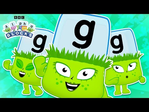 πΏ Gorgeous Alphablock G π | Letter of the Week | Learn to Spell | @Alphablocks