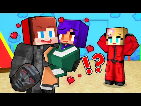 JJ FRONTMAN cheated with APHMAU PLAYER - SAD LOVE STORY! Maizen Minecraft Animation