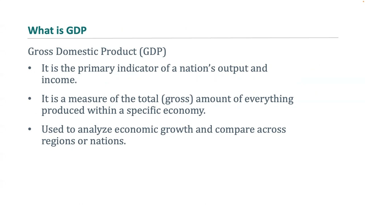 Chapter 6 Macroeconomics and GDP 1 of 6