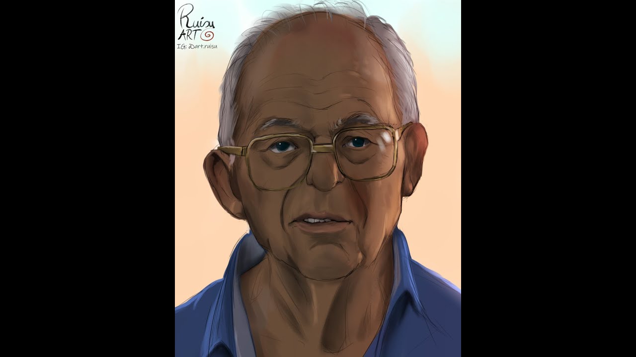 Making of Grandpa Portrait