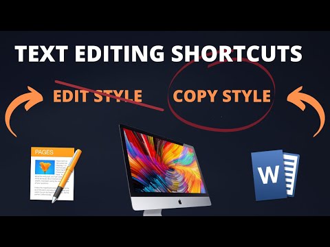 Basic and Advanced Mac Keyboard Shortcuts for Text Editing