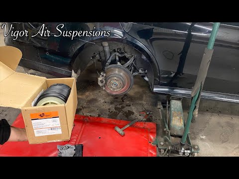 Mercedes W212 | How To Remove Air Spring & Cause of Failure