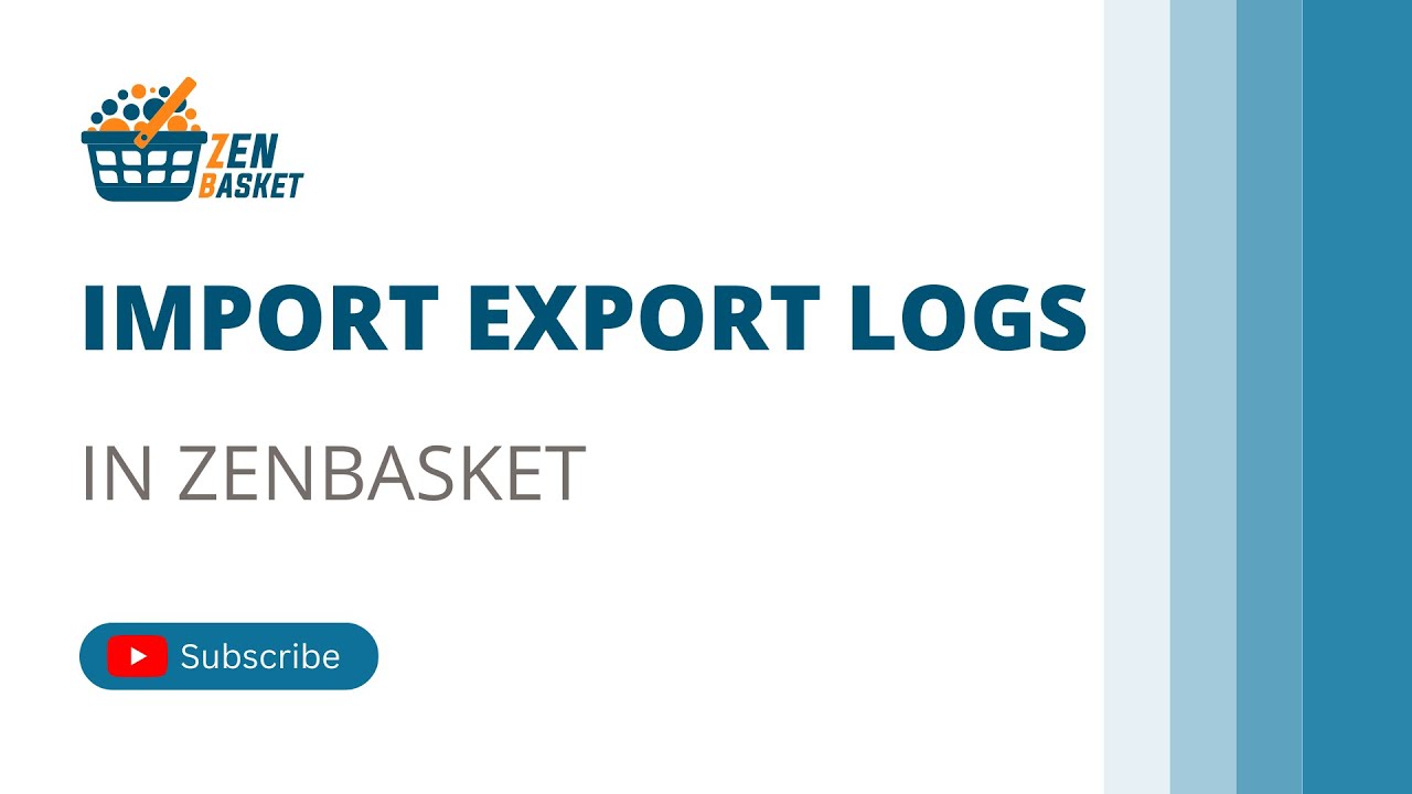 Import Export Logs | Training Video