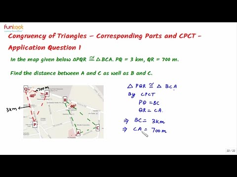 Basics of Congruence - Corresponding Parts of Triangles - Application Question 2