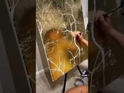 Mixed Media Art Tutorials: Nature Painting for Beginners - Part 1