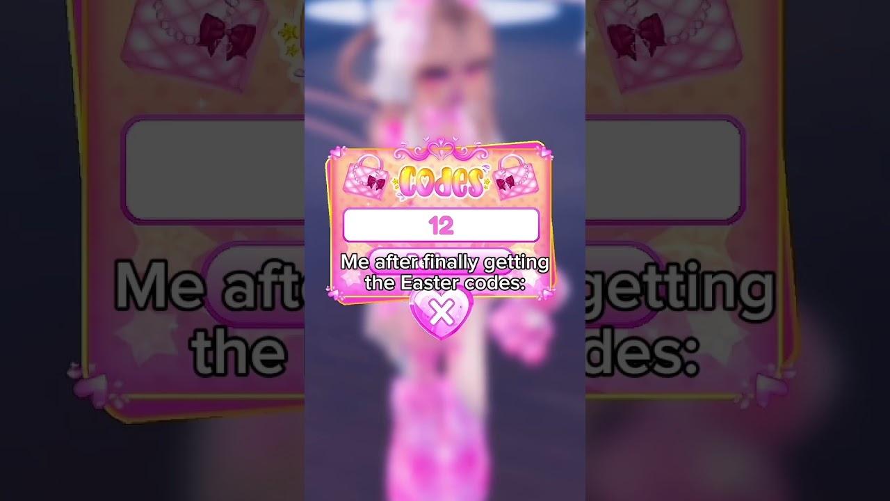 NEW EASTER CODES IN DTI!! #dresstoimpress #roblox #dti #shorts