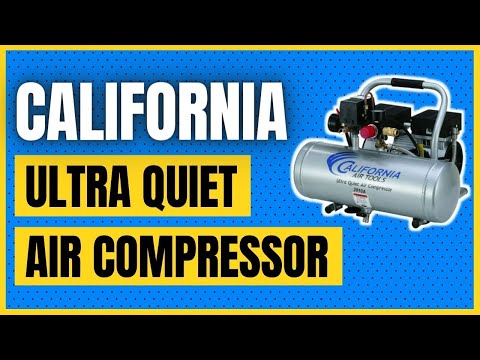 California Air Tools 2010A Ultra Quiet and Oil-Free 1.0 HP 2.0-Gallon Aluminum Tank Air Compressor