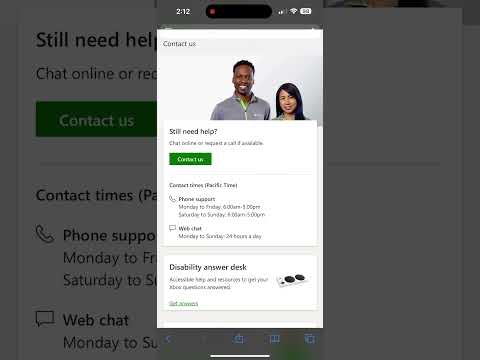 How to contact Microsoft support #xbox #fyp #microsoft #tech #workfromhome