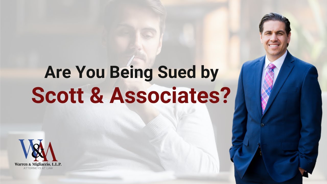Are You Being Sued by Scott & Associates?