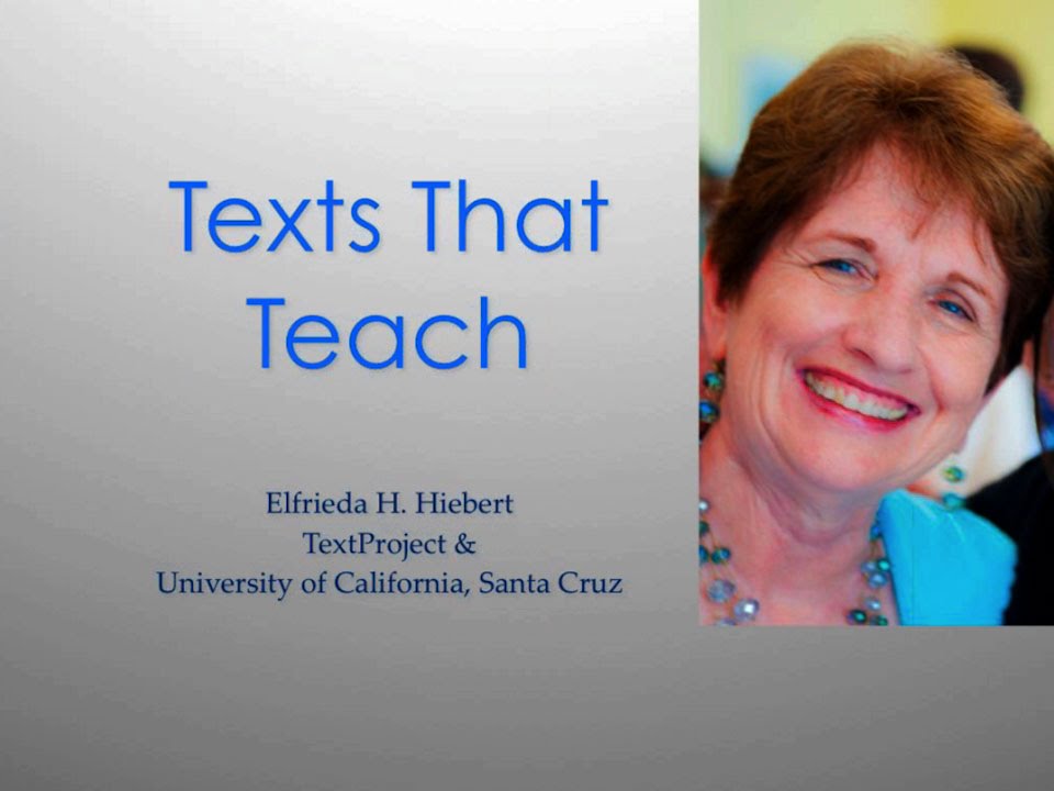 Reading Plus Webinar featuring Dr. Elfrieda 