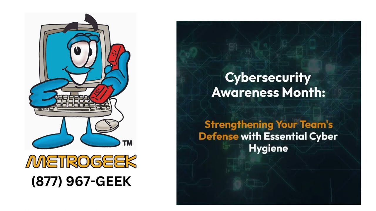 Cybersecurity Awareness Month: Strengthening Your Team's Defense