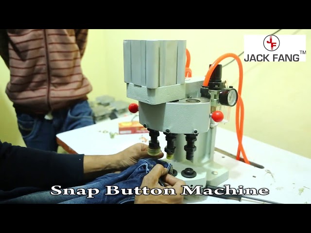 Snap Button Machine - Semi-Automatic Button Attach Machine I Jeans ...