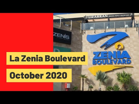 La Zenia Boulevard, Playa Flamenca - La Zenia, Costa Blanca, Spain