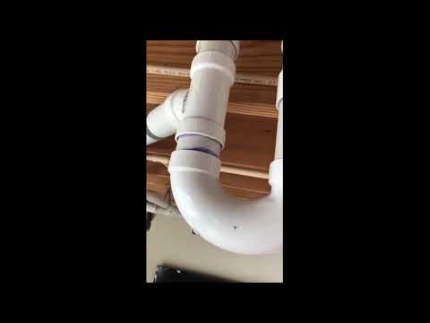How to identify and correct a venting problem with a shower drain.