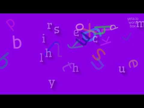 How to say "helichrysum"! (High Quality Voices)