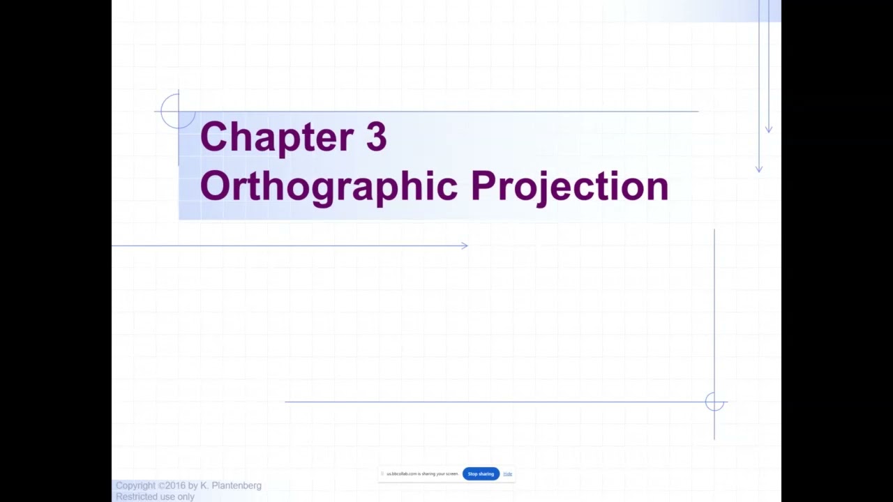 2025 09 16 CAD 100 Ch3 lecture - Multiview Projection