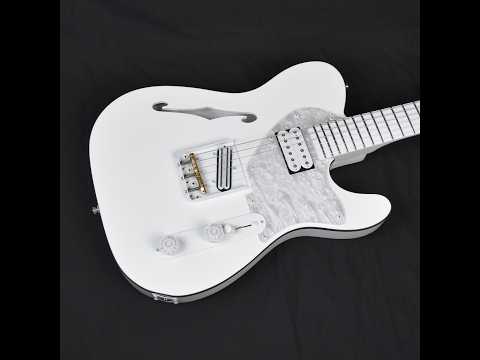 Custom Pre-order! Thinline Telecaster HH 2025 White | Reverb