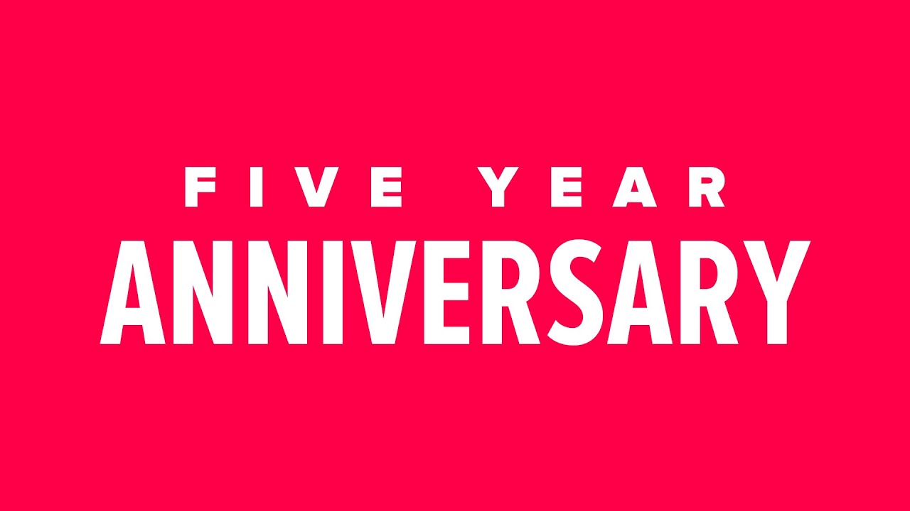 PixelPro.io Five Year Anniversary