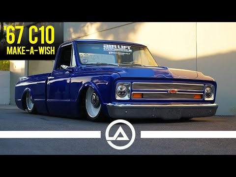 '67 Chevy C10 Truck Built for 21 Year Old Cancer Survivor by Make-A-Wish Foundation