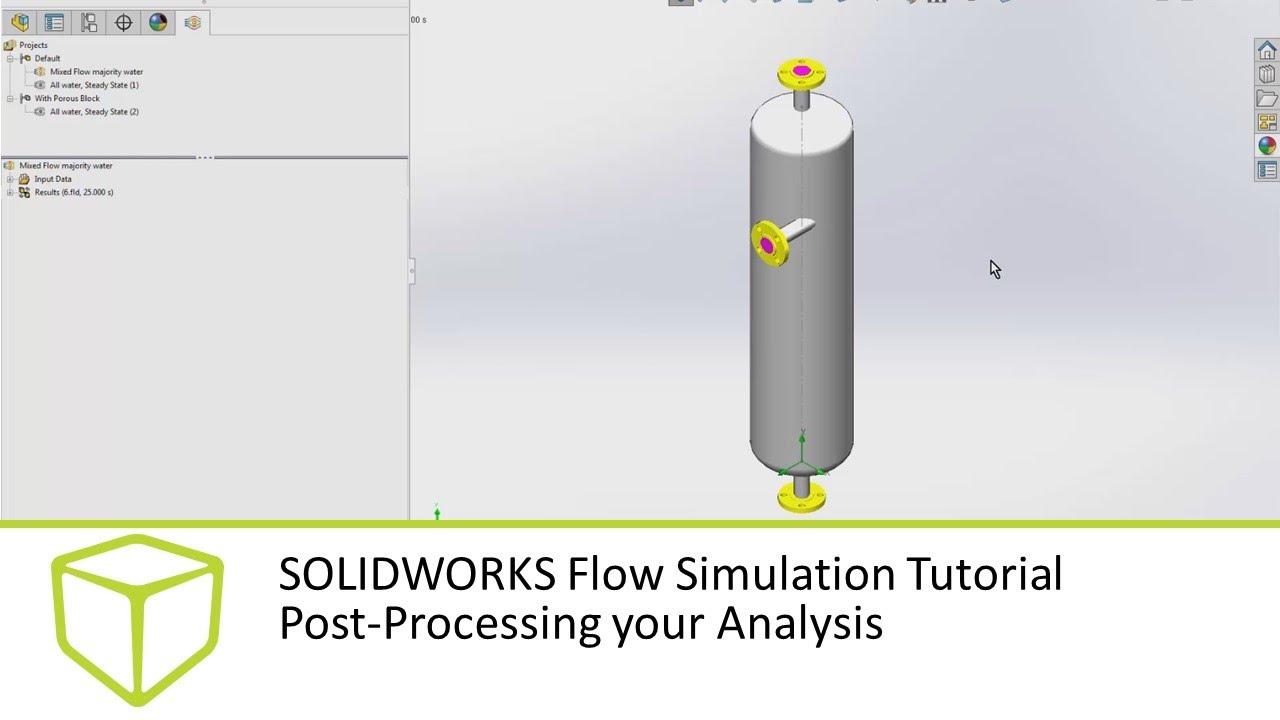 SOLIDWORKS Flow Simulation Tutorial - Post Processing your Analysis