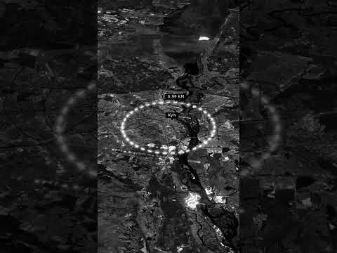 #simulation of #dropping a 100 megaton #nuclear #bomb on #Kiev looks like.Part 2 #shorts #war