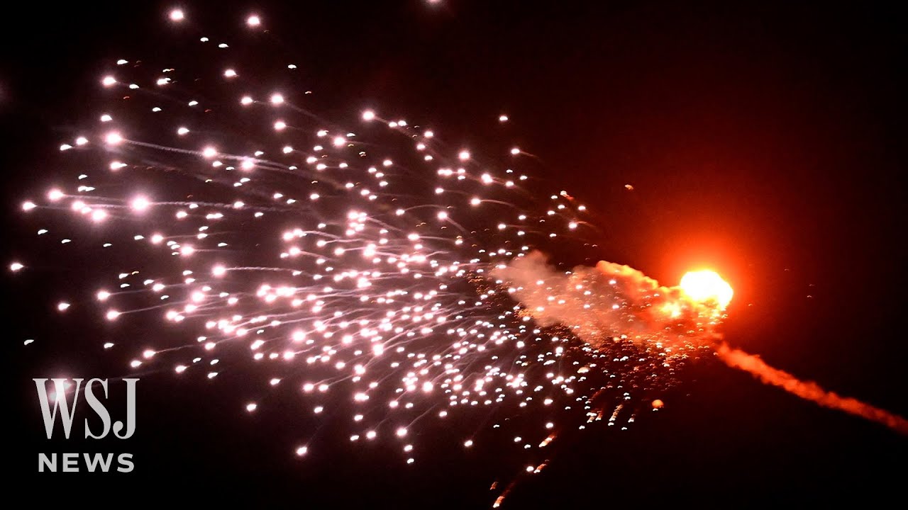 Russia Launches Largest Drone Attack On Kyiv Since Start Of War | WSJ News