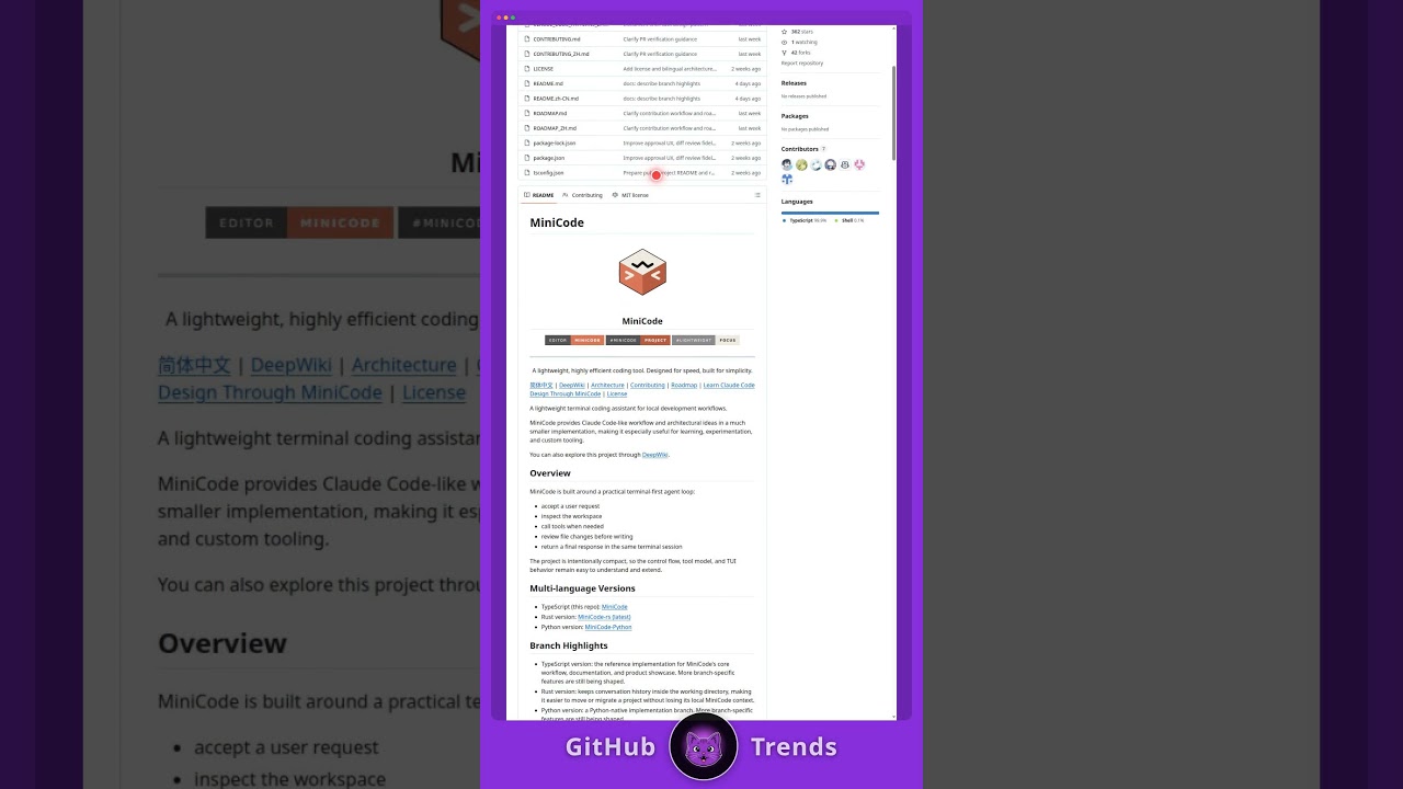 MiniCode: Build Your OWN Cursor AI (Free) 🤯 #Shorts