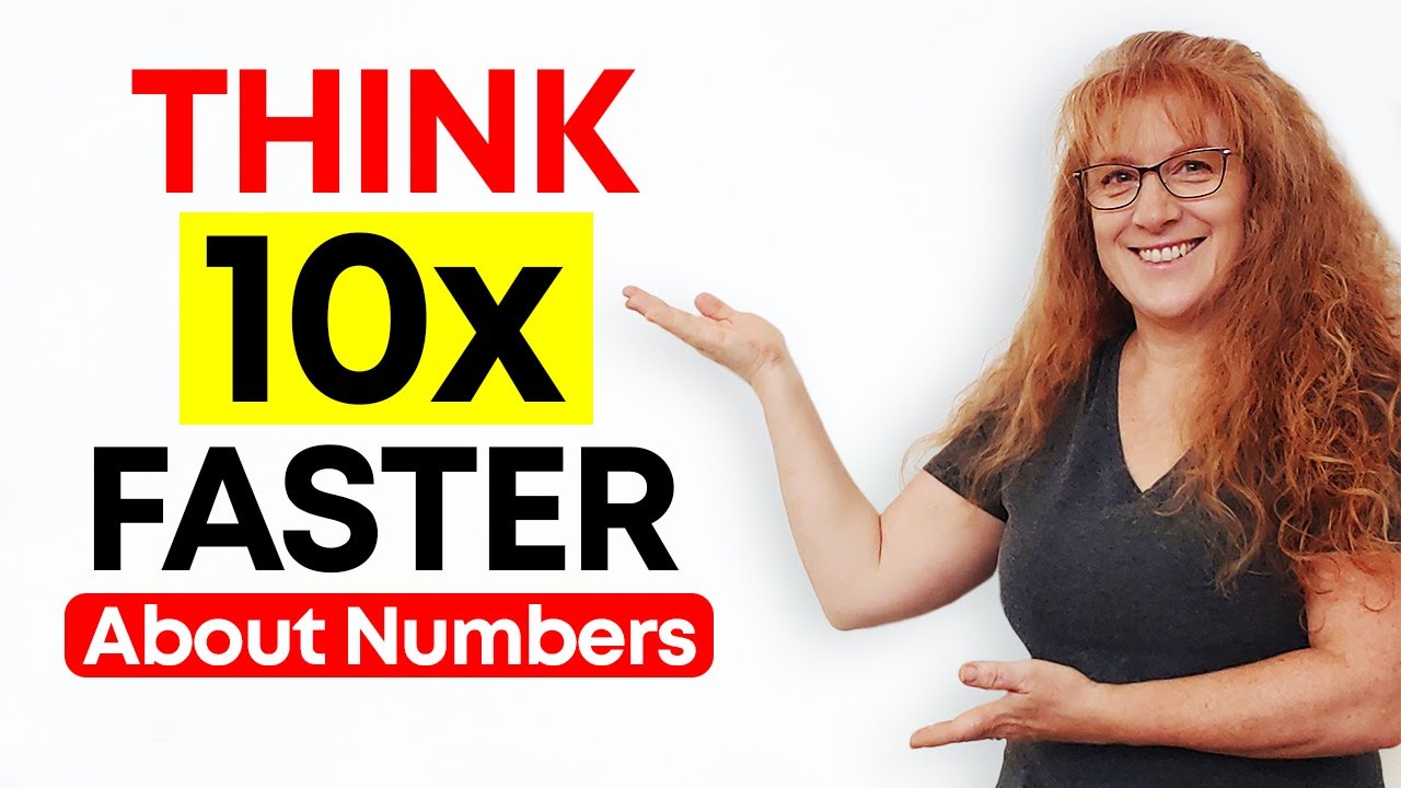 How to THINK FAST about NUMBERS (Learn how to do Math LEFT to RIGHT) by Supercharged Math