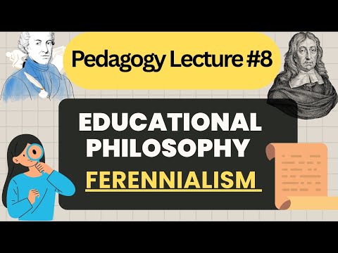 Pedagogy Lecture#8 What is perennialism Philosophy in Education?