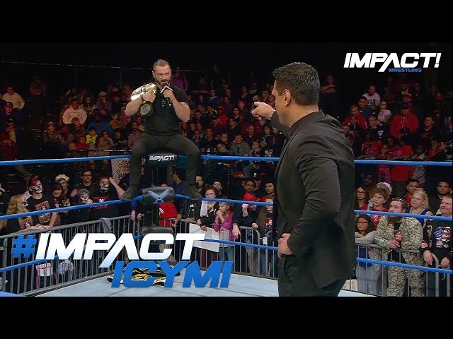 Impact Wrestling Results (March 22nd, 2018): Former TNA World Champion ...