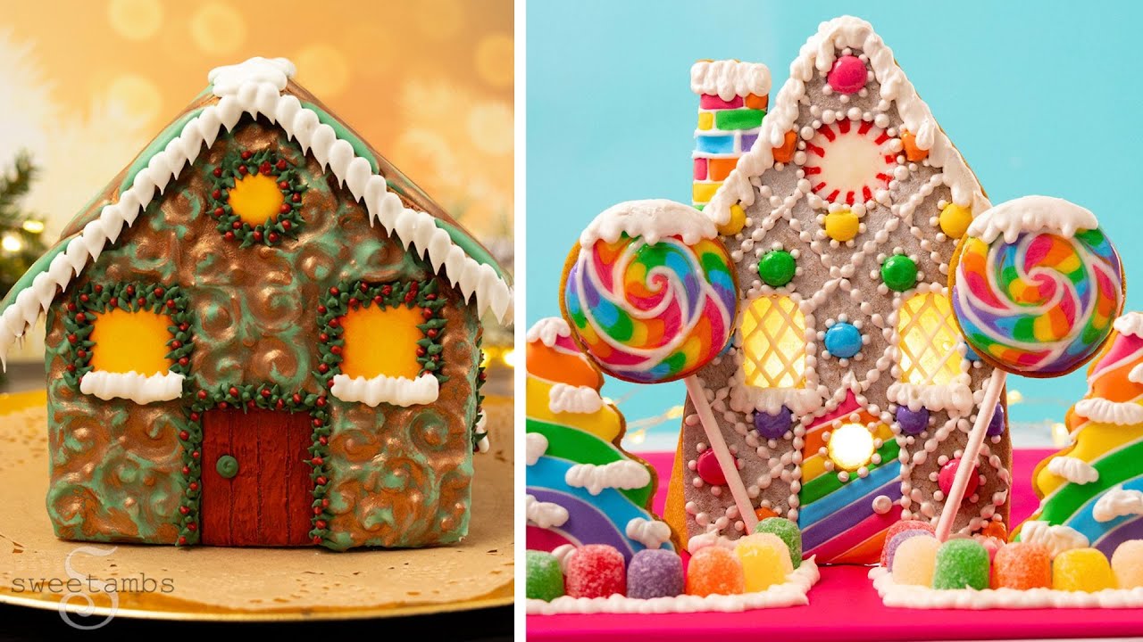 1 Hour Gingerbread House Decorating!