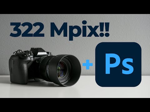 322 Megapixel Image from MFT? - [Photoshop Super Resolution]