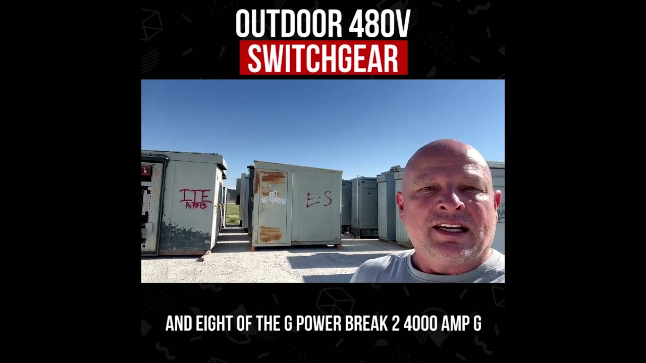 Square D Outdoor 480v Switchgear
