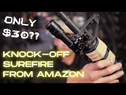 Surefire Scout Clone from Amazon?! - We Test this Chinese Knock Off Weapon Mounted Light