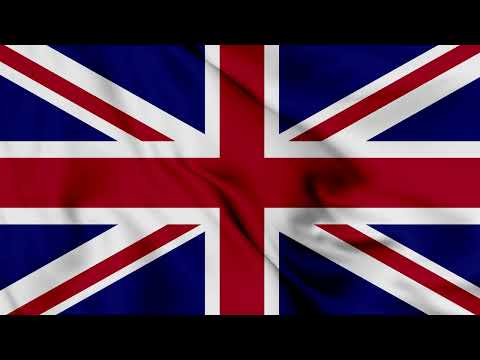 United Kingdom Flag Waving Background | HD | ROYALTY FREE