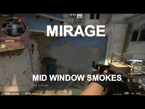 Steam Community :: Video :: 6 Ways to Smoke Mirage Mid Window