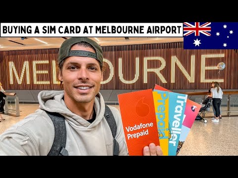 Buying a Sim Card for Australia at Melbourne Airport