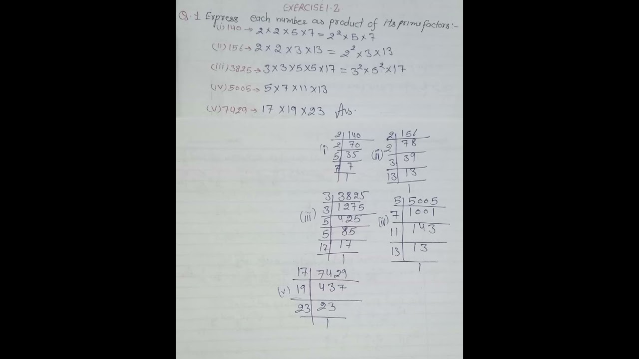 class 10, chapter 1, Exercise 1.1,Q.1, Maths NCERT solution #expert vishesh