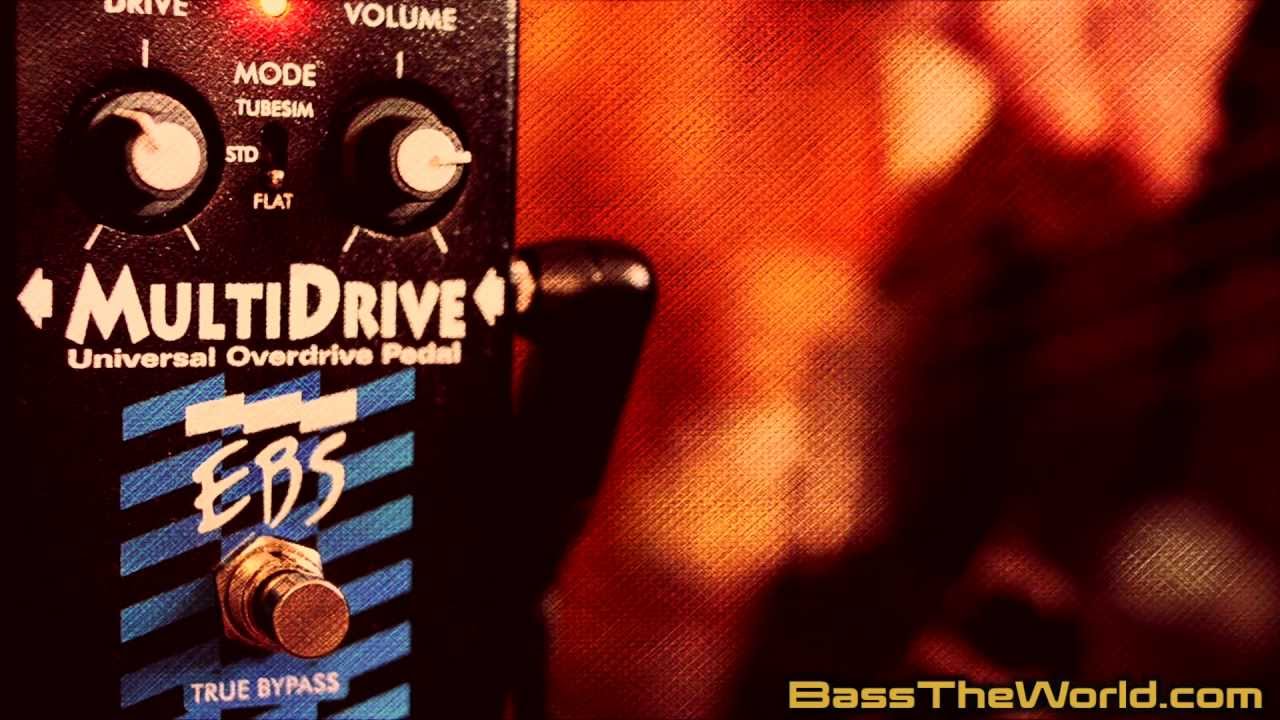 EBS MultiDrive педаль овердрайв басовая купить в Москве в интернет-магазине Kombik