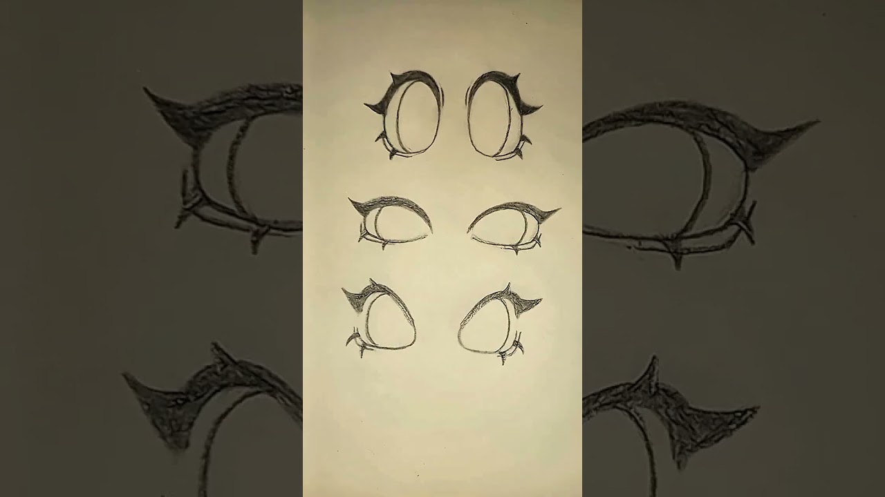 How to draw eyes ✨️👁 #youtube #eyes #drawing #viral #anime #foryou #cute #subscribe #fyp #shorts