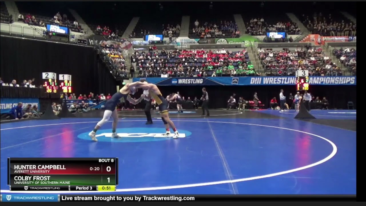 Husky Highlight: Rookie wrestler Colby Frost wins his first NCAA match