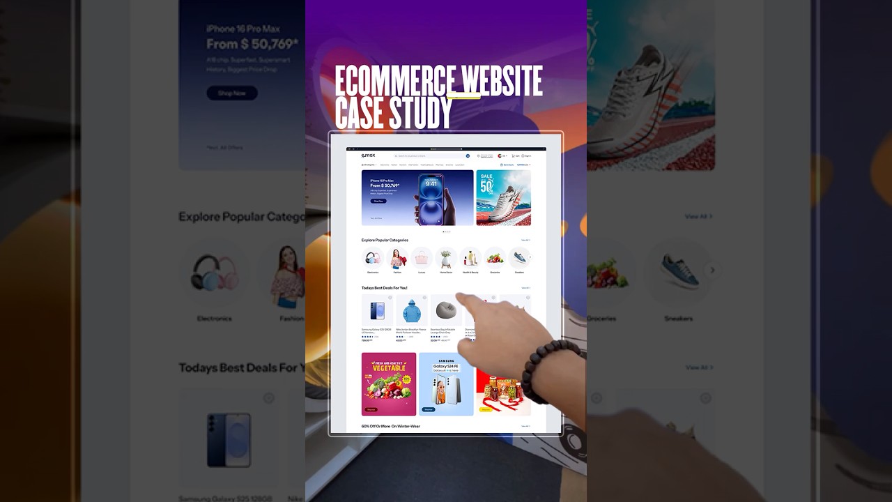 Next gen ecommerce Case Study just landed #musemind  #ecommerce  #cashstudy #behanceproject