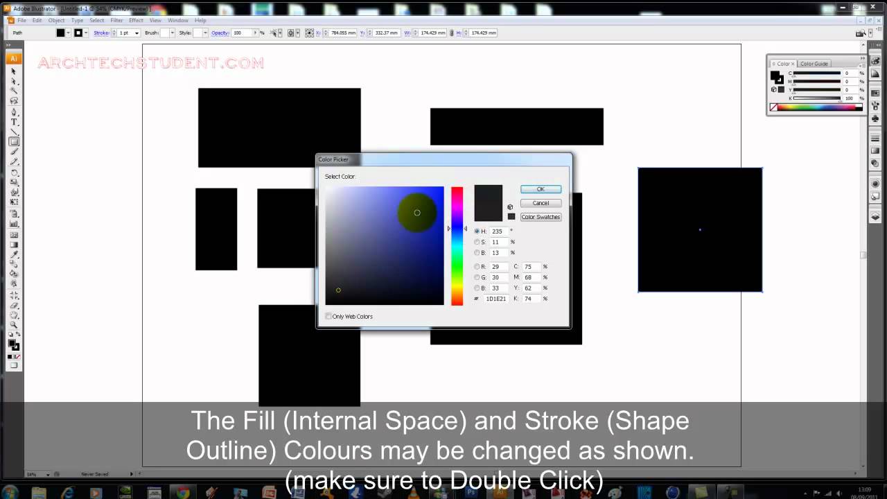 Adobe Illustrator Tutorial 6 - Rectangle Tool.mp4