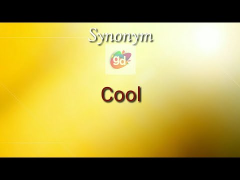 Cool Synonym with Meaning||Googul Dictionary||